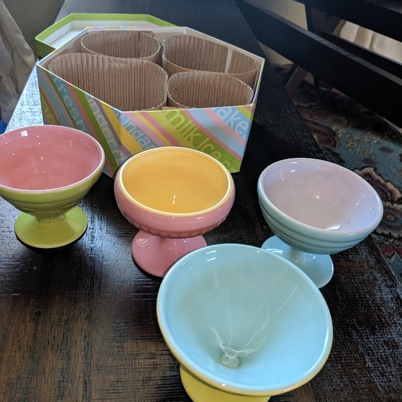 None | Other | Vintage Style Soda Fountain Sundae Cups | Poshmark